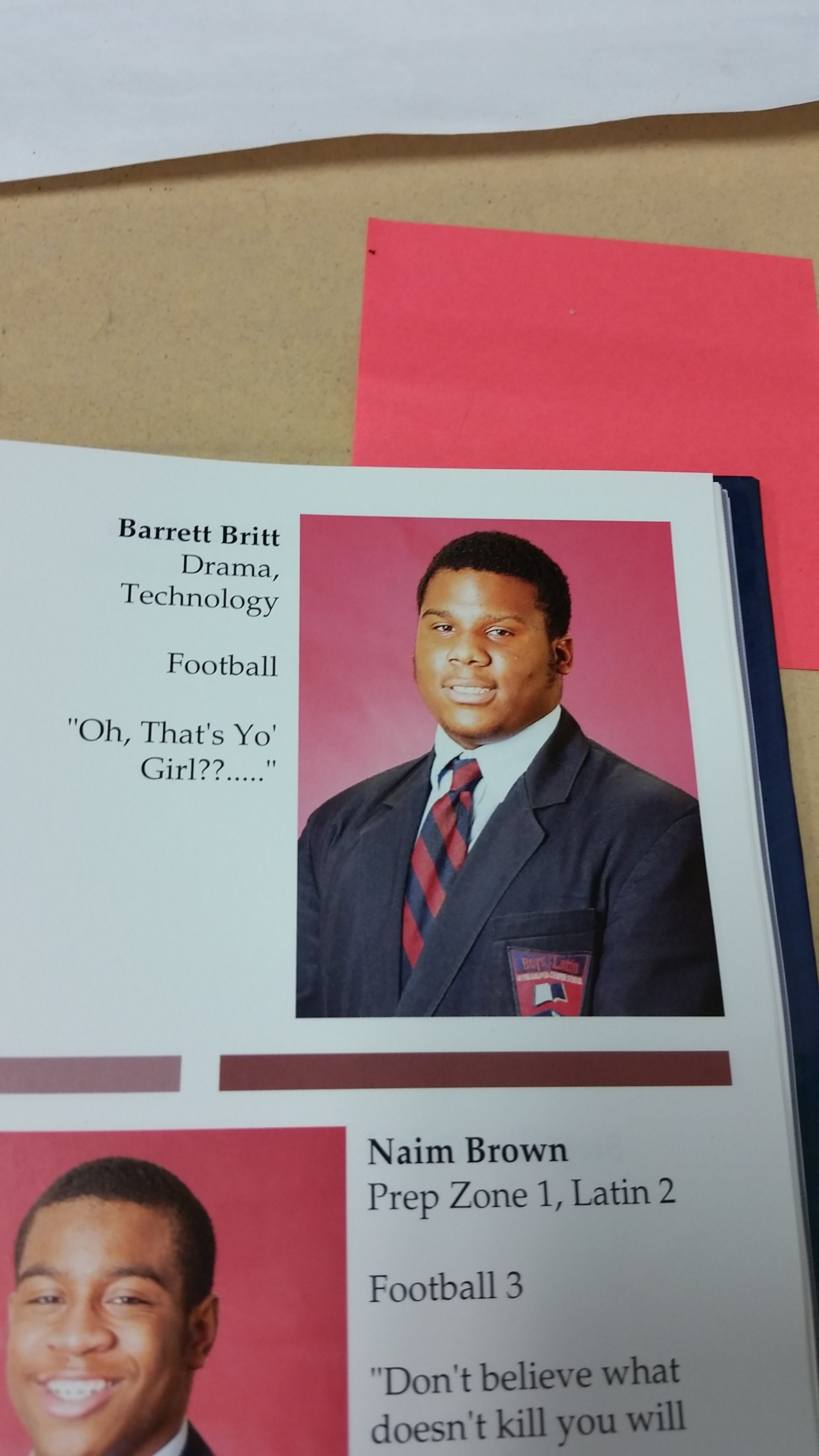 BL Yearbook (2) – Joshua Lay